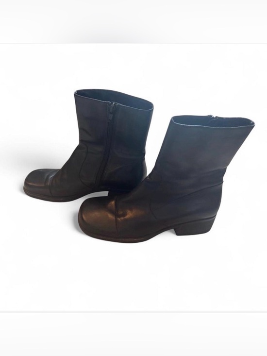 Bandolino | Shoes | Bandalino Chunky Leather Boots | Poshmark